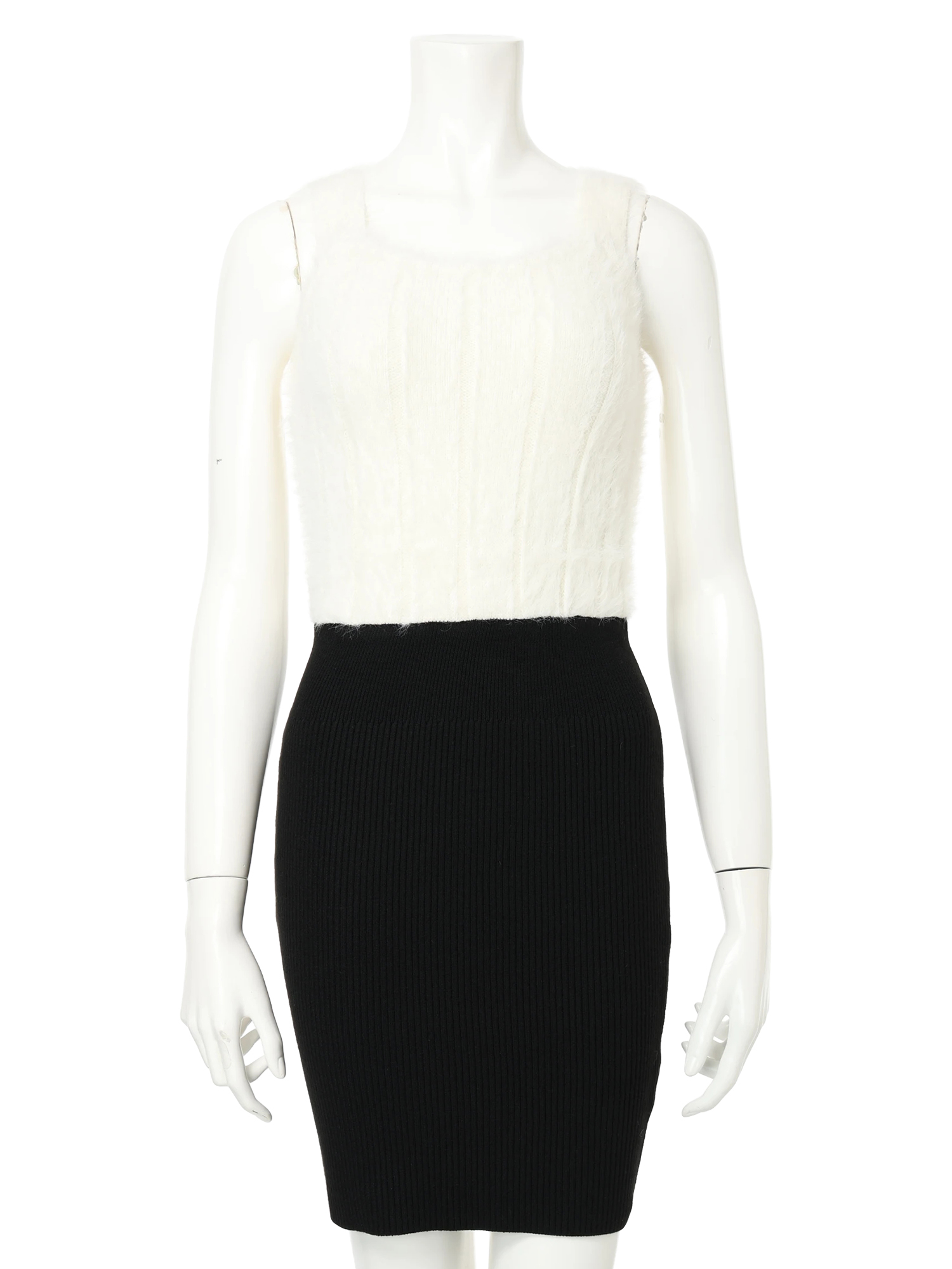 LIP SERVICE（リップサービス）｜ リボンフェザーレイヤードワンピース